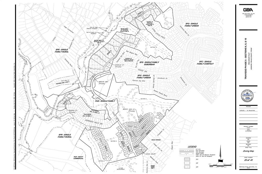 Leander Phase 5 Lots